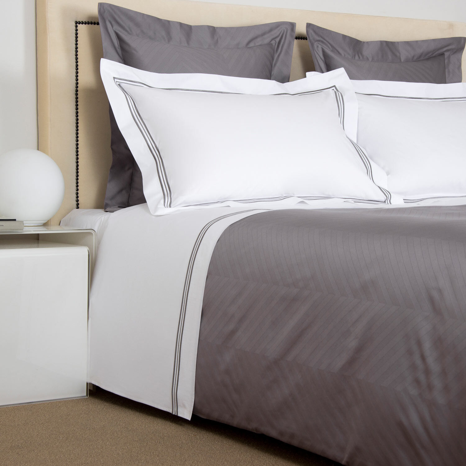 Herringbone Duvet Cover Set | Frette
